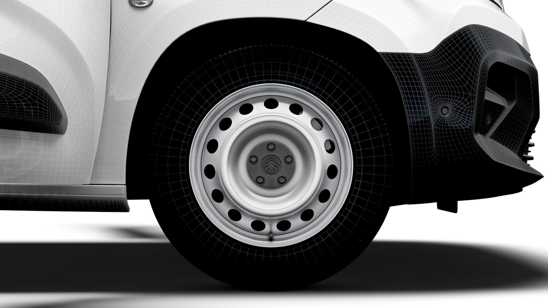 3D Model Stellantis Small E Van HQ Interior SWB 2024 - TurboSquid 2343890