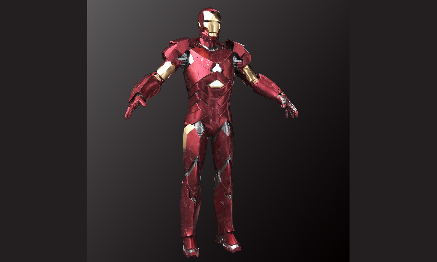 3D Iron Man 07 - TurboSquid 1942885