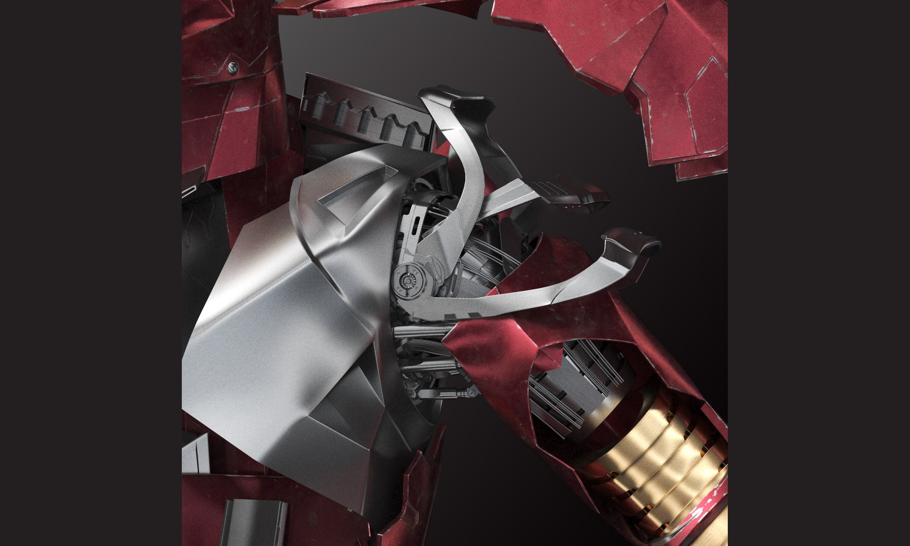 3D Iron Man 07 - TurboSquid 1942885