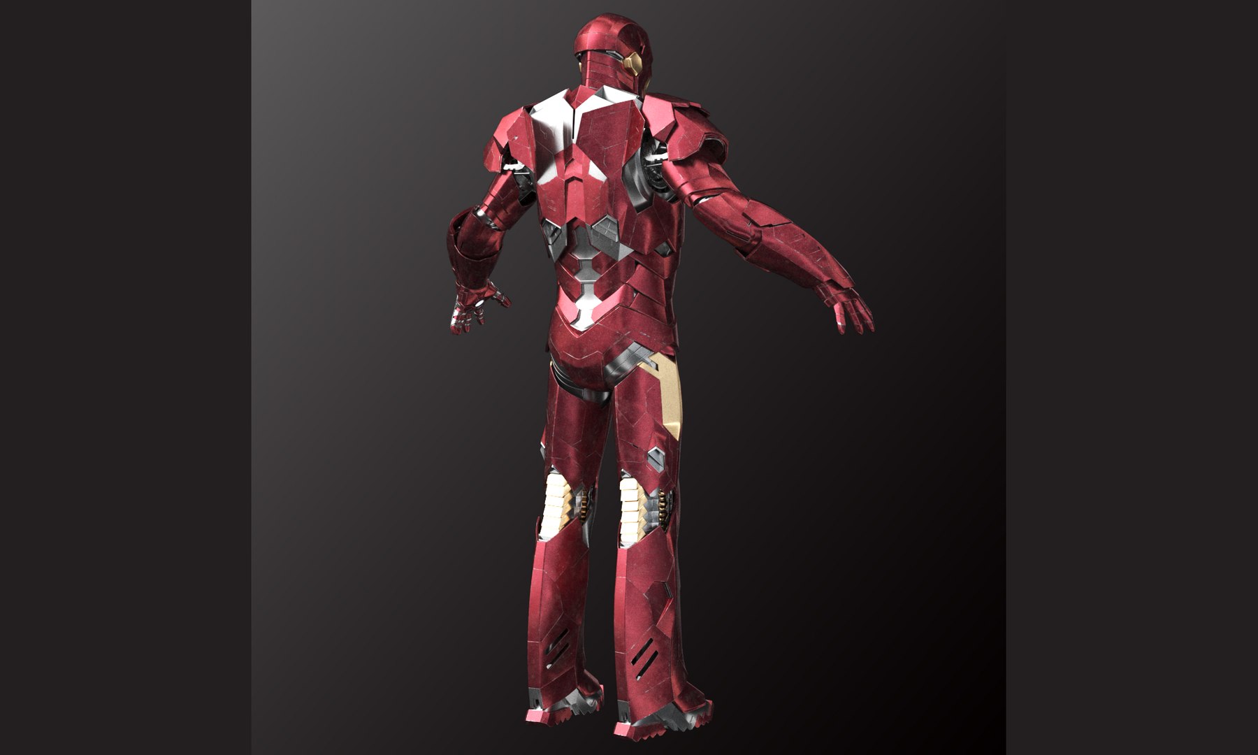 3D Iron Man 07 - TurboSquid 1942885