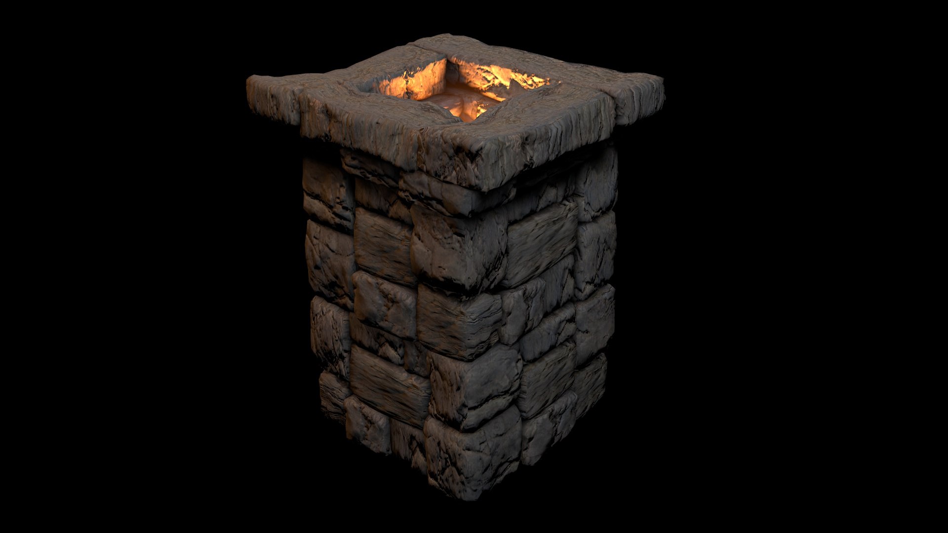 Medieval Chimney Rocks 3D Model - TurboSquid 1701289