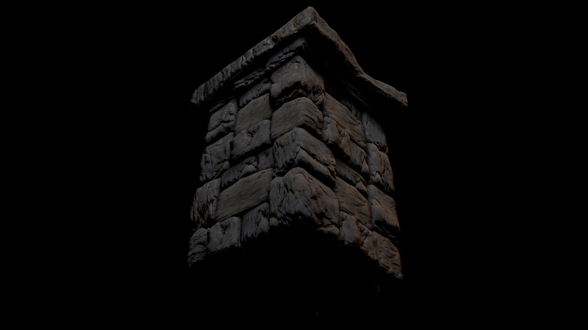 Medieval Chimney Rocks 3D Model - TurboSquid 1701289