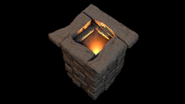 Medieval chimney rocks 3D model - TurboSquid 1701289
