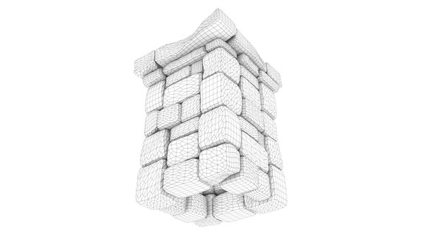 Medieval chimney rocks 3D model - TurboSquid 1701289