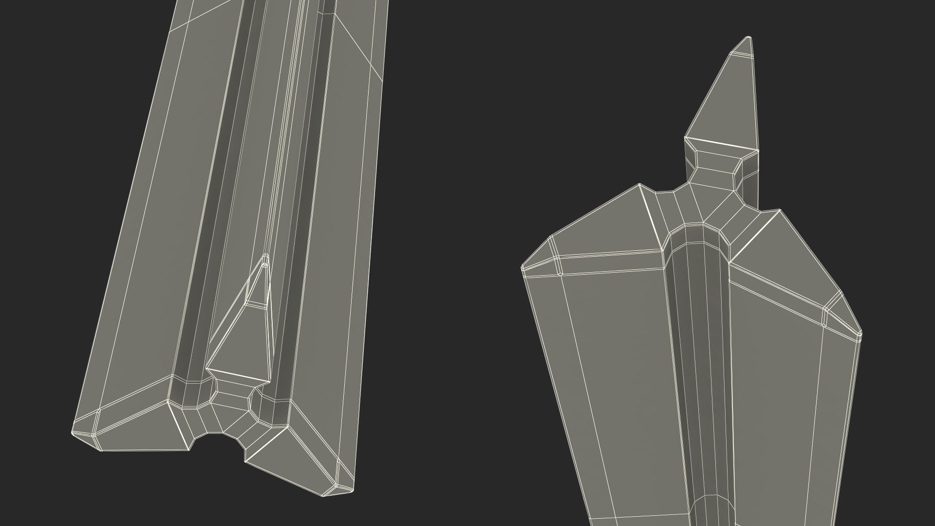 Technical Triangular Scale Ruler Model - TurboSquid 2360020