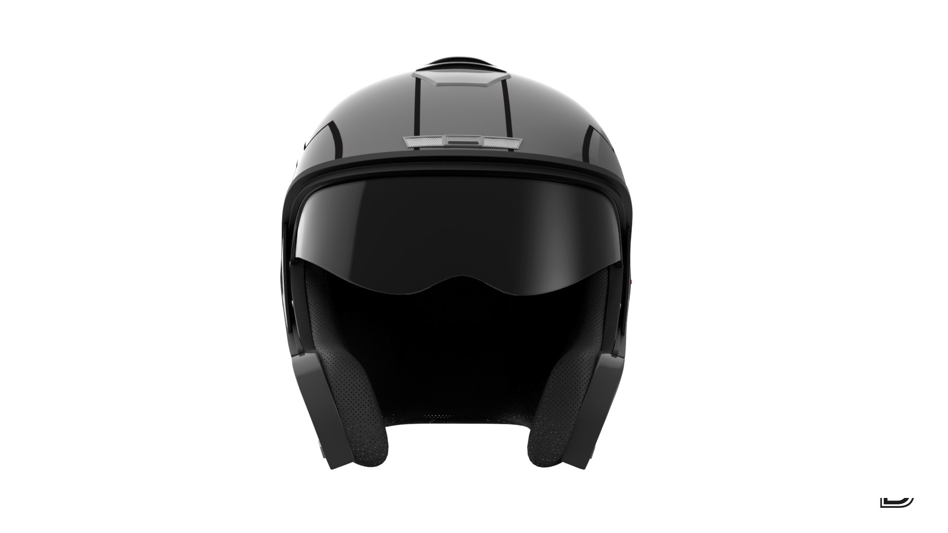 3D Grey Modular Helmet H12 Model - TurboSquid 1979450