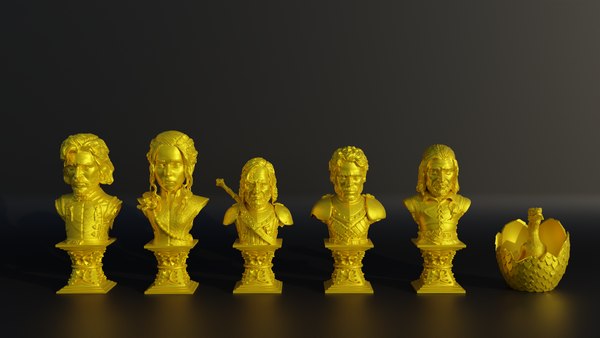 modèle 3D de GOT Chess Set - With 12 Different Model 3D print model ...