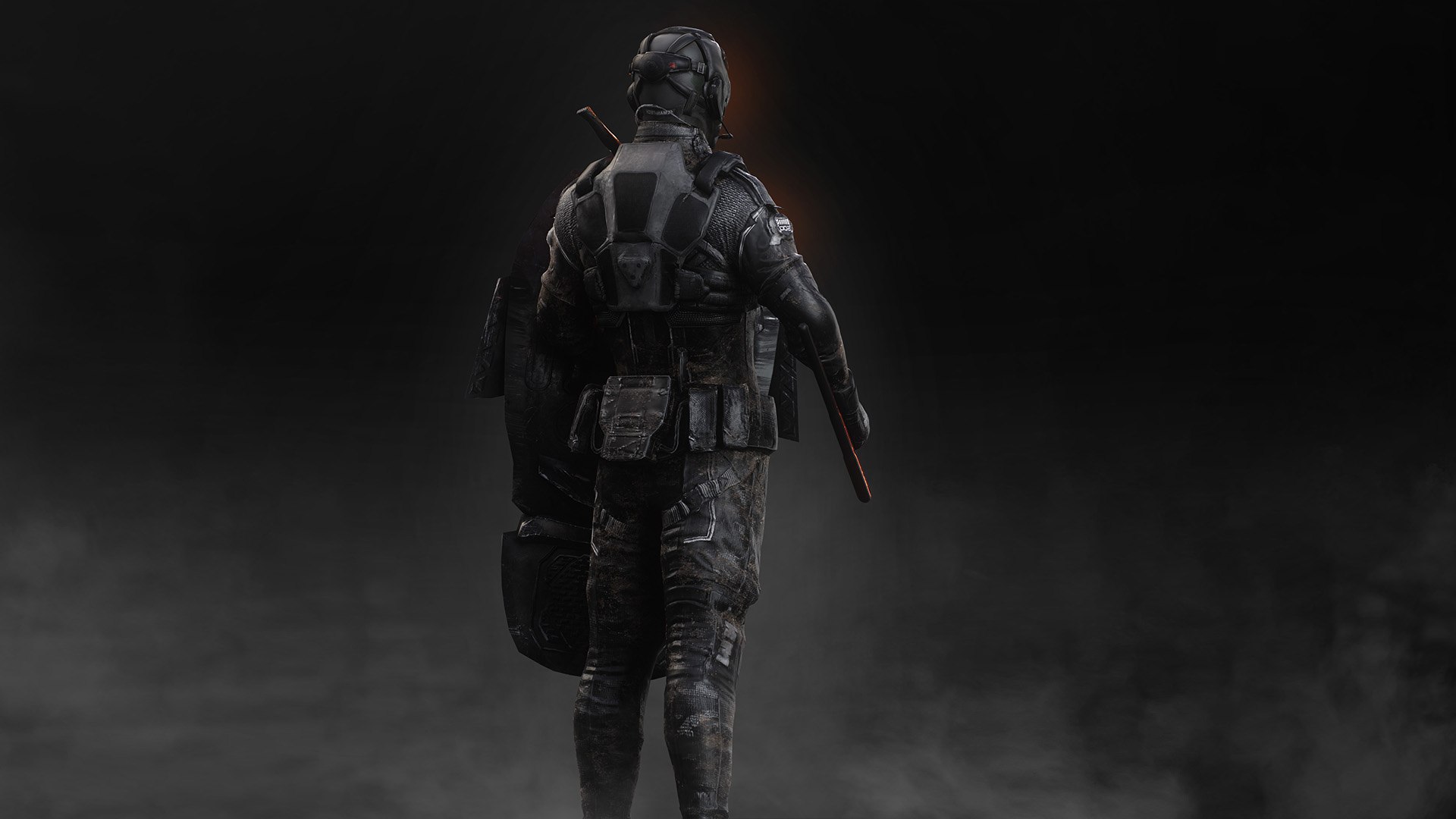 Sci Fi Riot Soldier 3D Model - TurboSquid 2381269