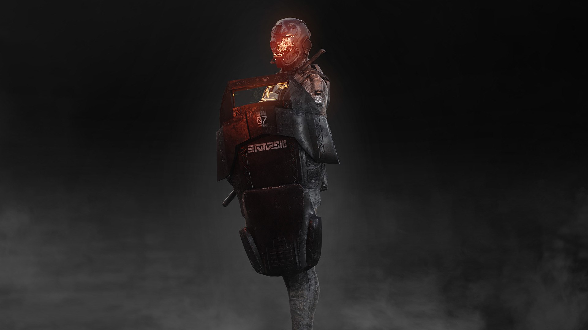 Sci Fi Riot Soldier 3D Model - TurboSquid 2381269