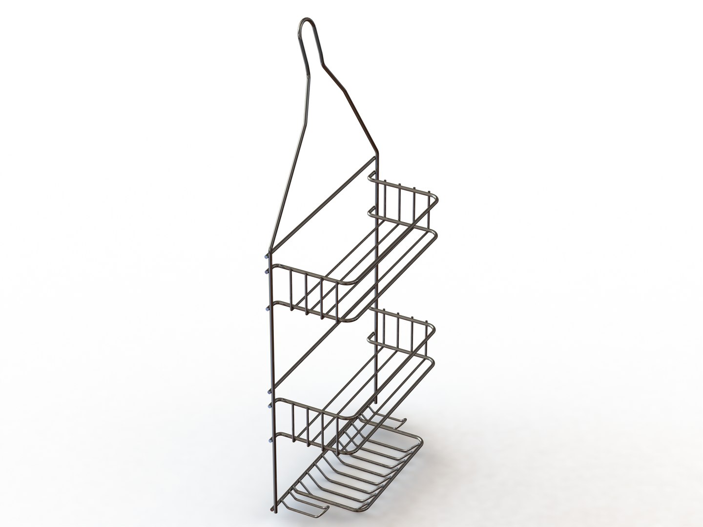 Hanging Shower Caddy 3D Model - TurboSquid 2160310