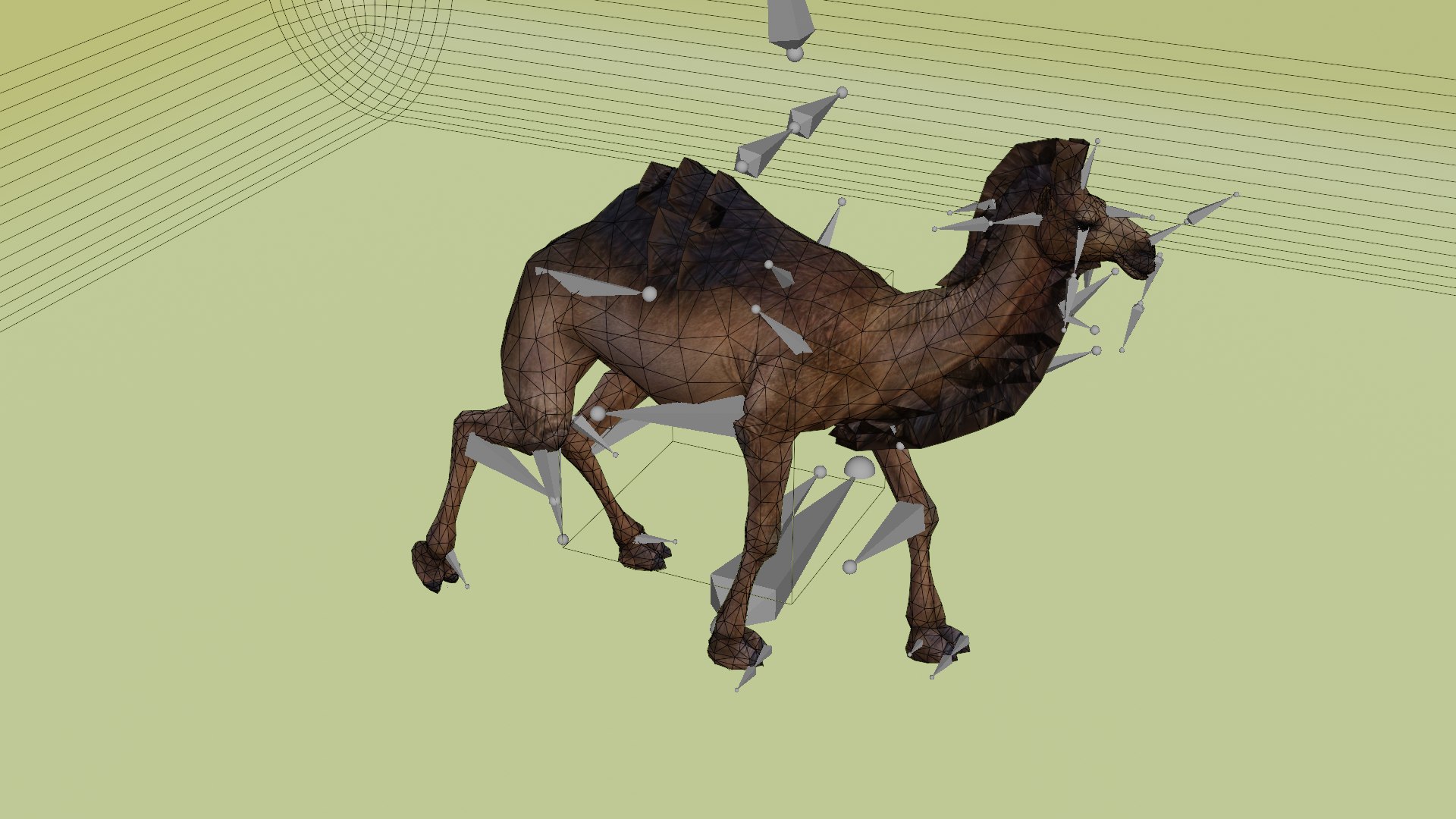 Realistic Animated Walking Camel 3D Model 3D Model - TurboSquid 2408451