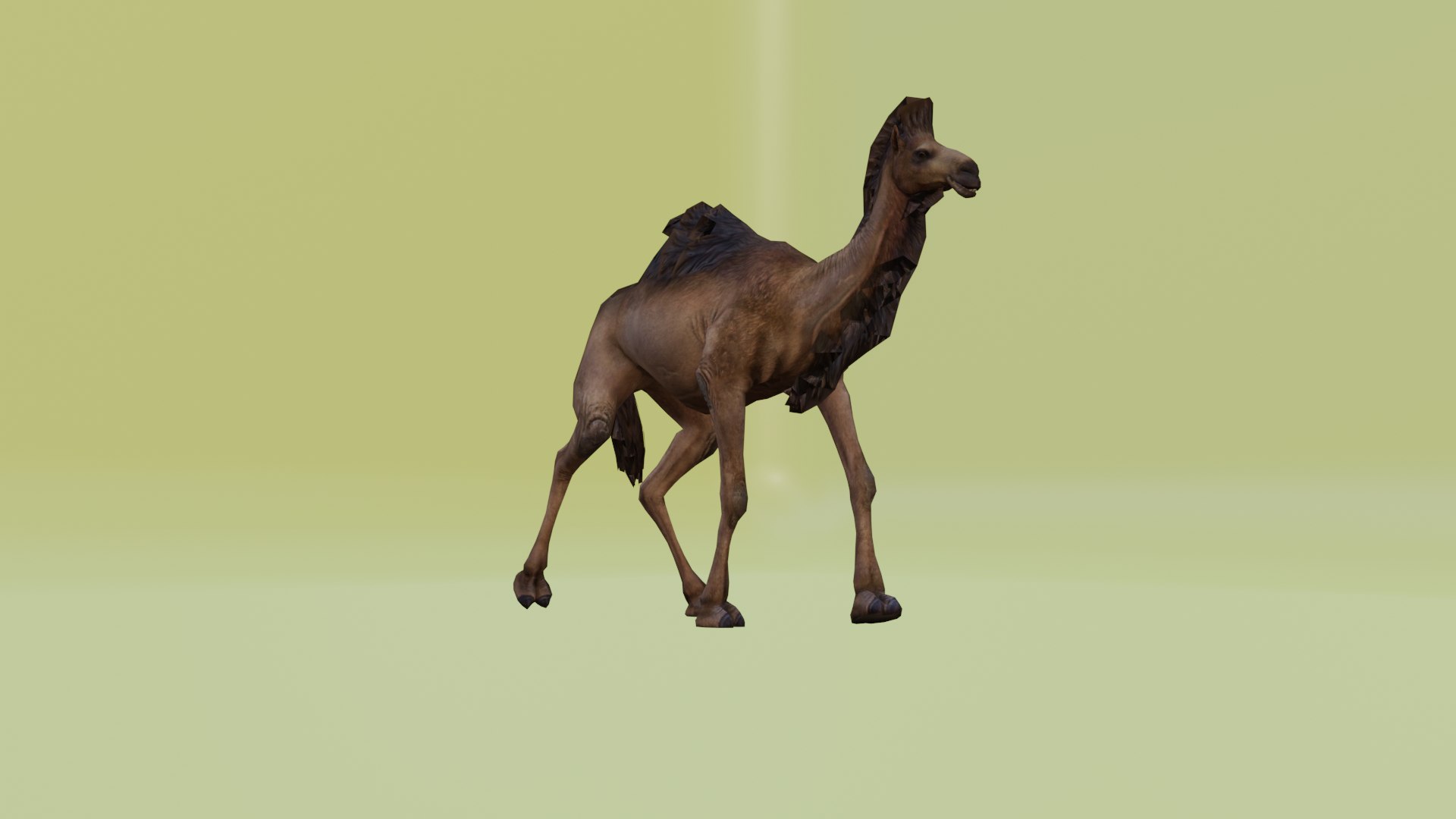 Realistic Animated Walking Camel 3D Model 3D Model - TurboSquid 2408451