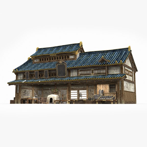 Asian House 3D Models for Download | TurboSquid