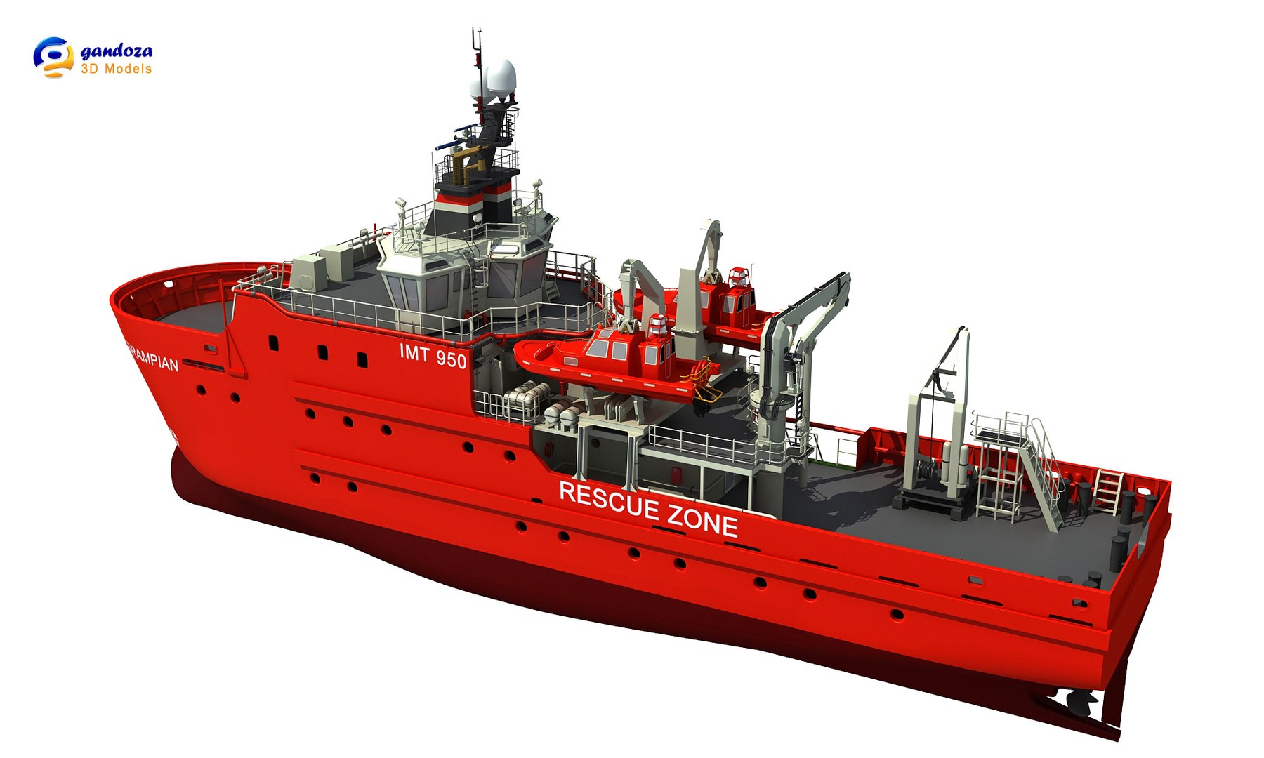 3d Grampian Defiance Emergency Response Model