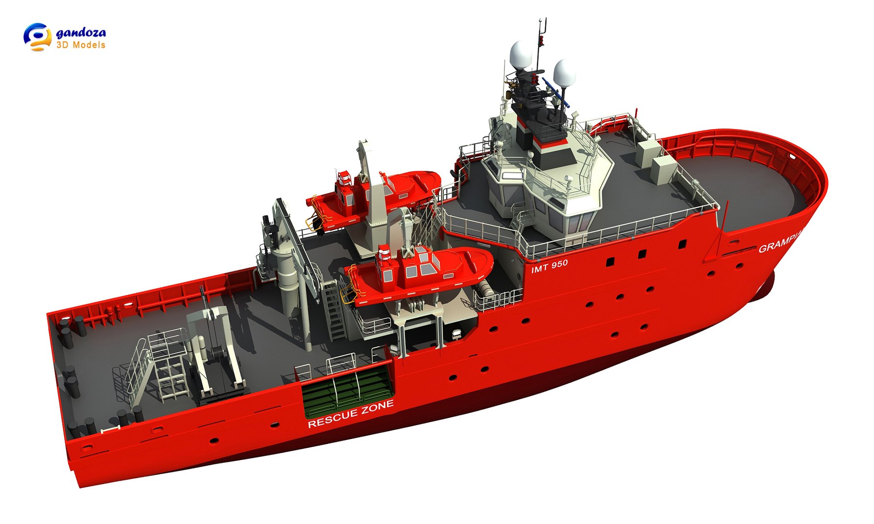 3d Grampian Defiance Emergency Response Model
