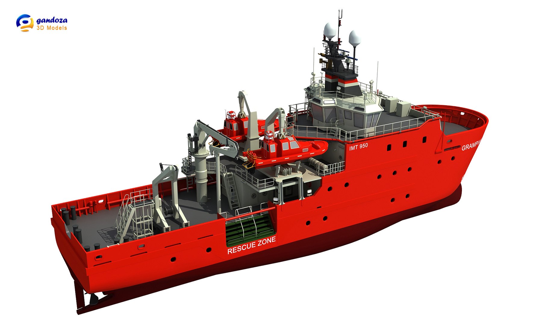 3d Grampian Defiance Emergency Response Model