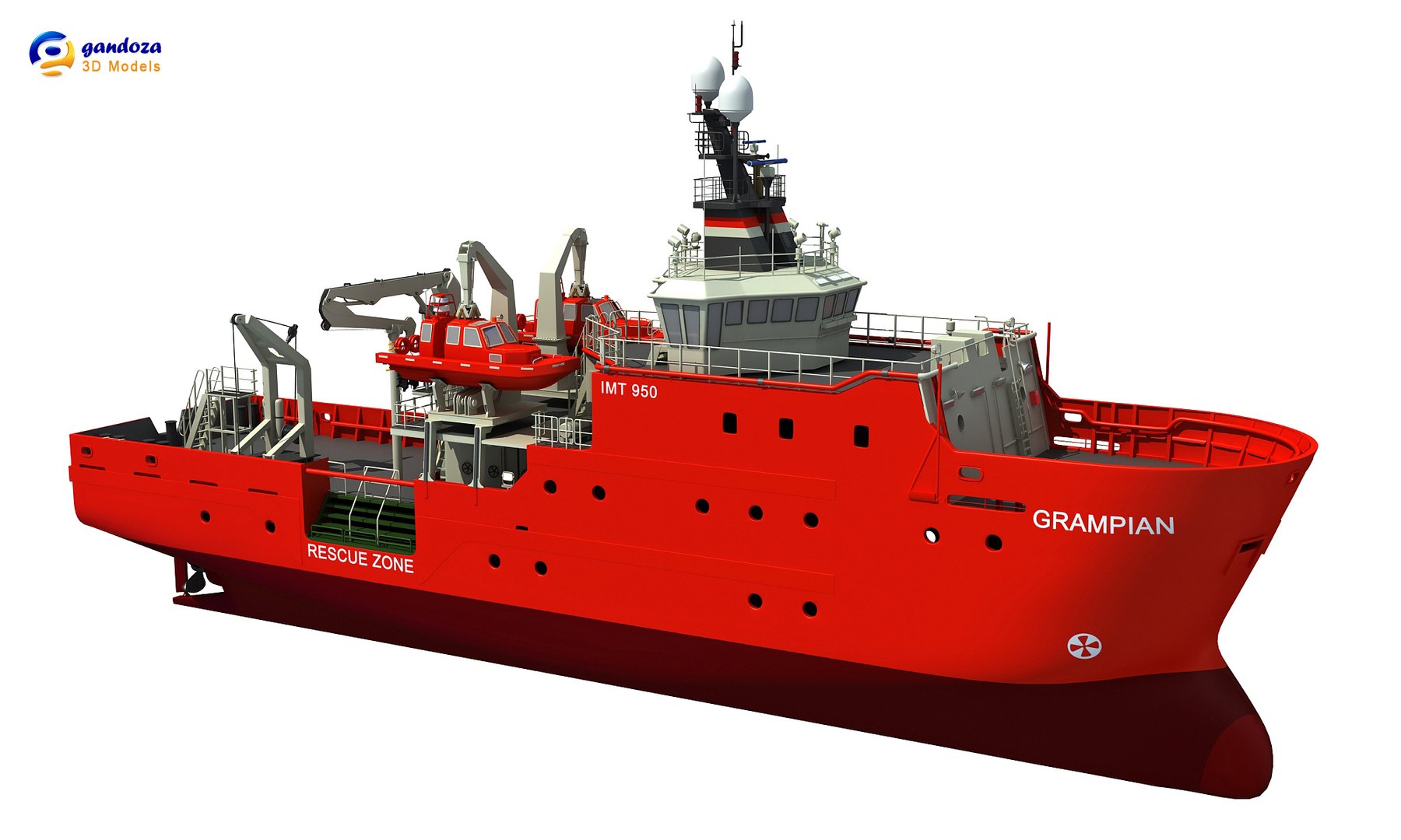 3d Grampian Defiance Emergency Response Model