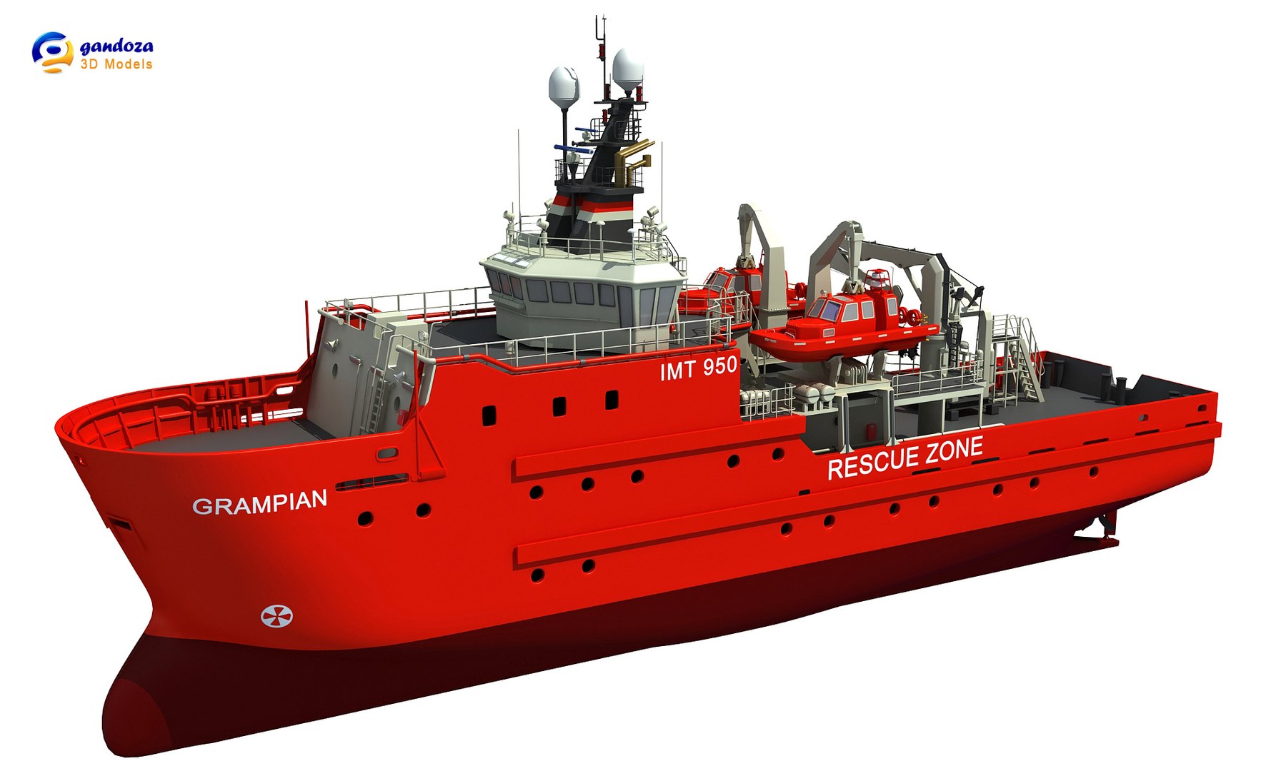 3d Grampian Defiance Emergency Response Model