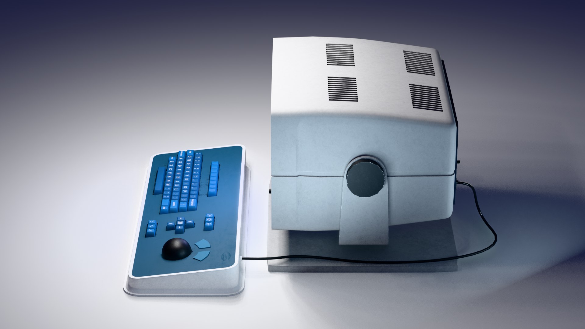 3D Severance - Lumon Macrodata Refinement Terminal - TurboSquid 2395627