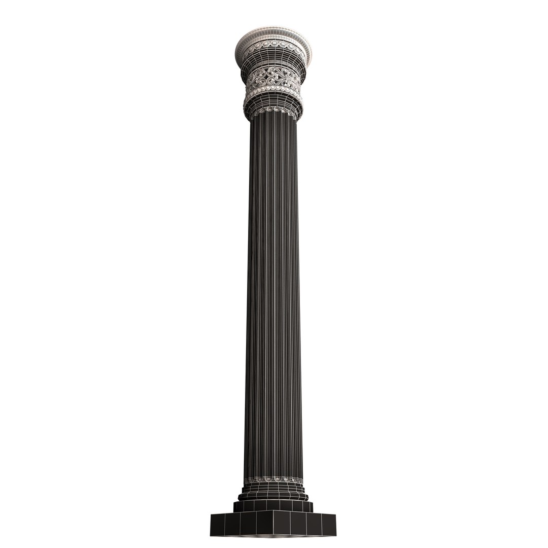 3D Column Capital 0803 - TurboSquid 2159059