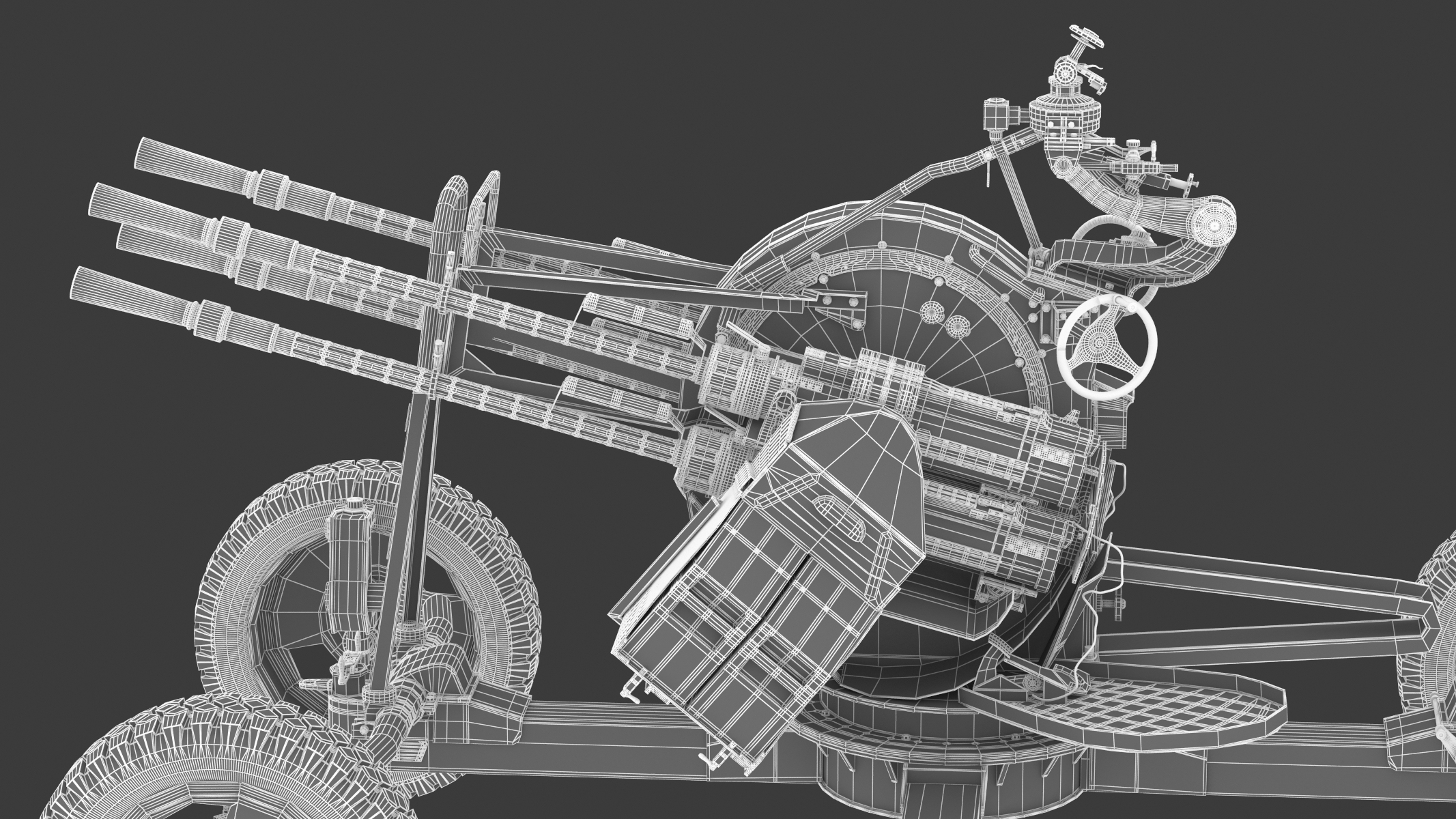 3D ZPU-4 model - TurboSquid 1730761