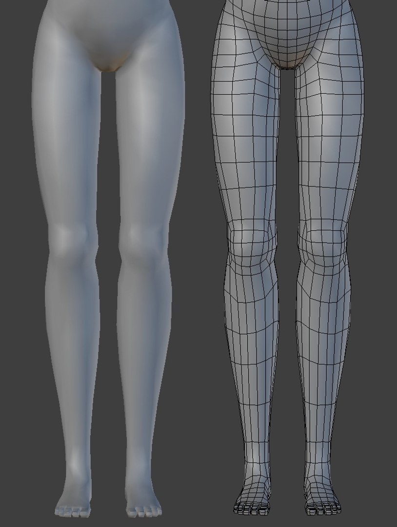 Woman base 3D model - TurboSquid 1378182