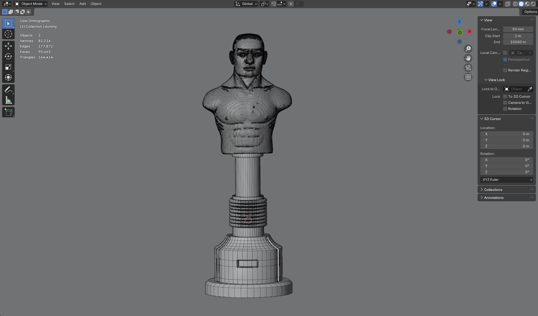 Opponent Training Dummy 3D Model - TurboSquid 2443807
