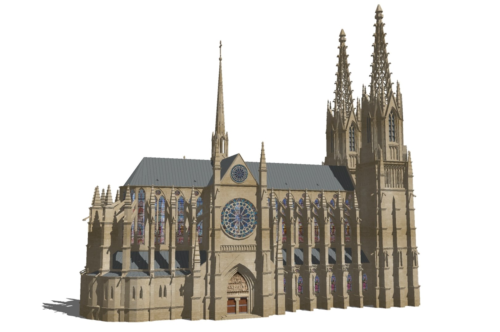 3d Max Gothic Cathedral