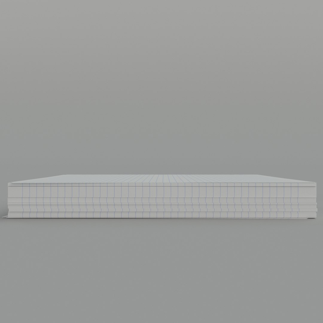 3ds Max Stack A4 Lined Paper