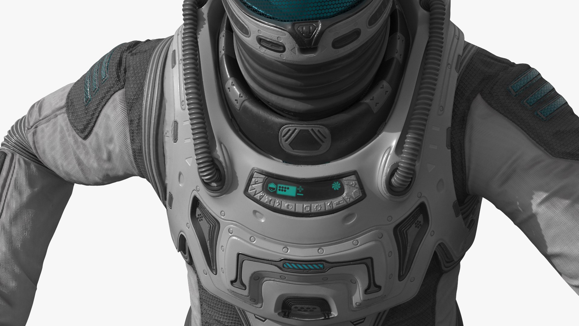Running Futuristic Astronaut With Visor 3D Model - TurboSquid 2396124