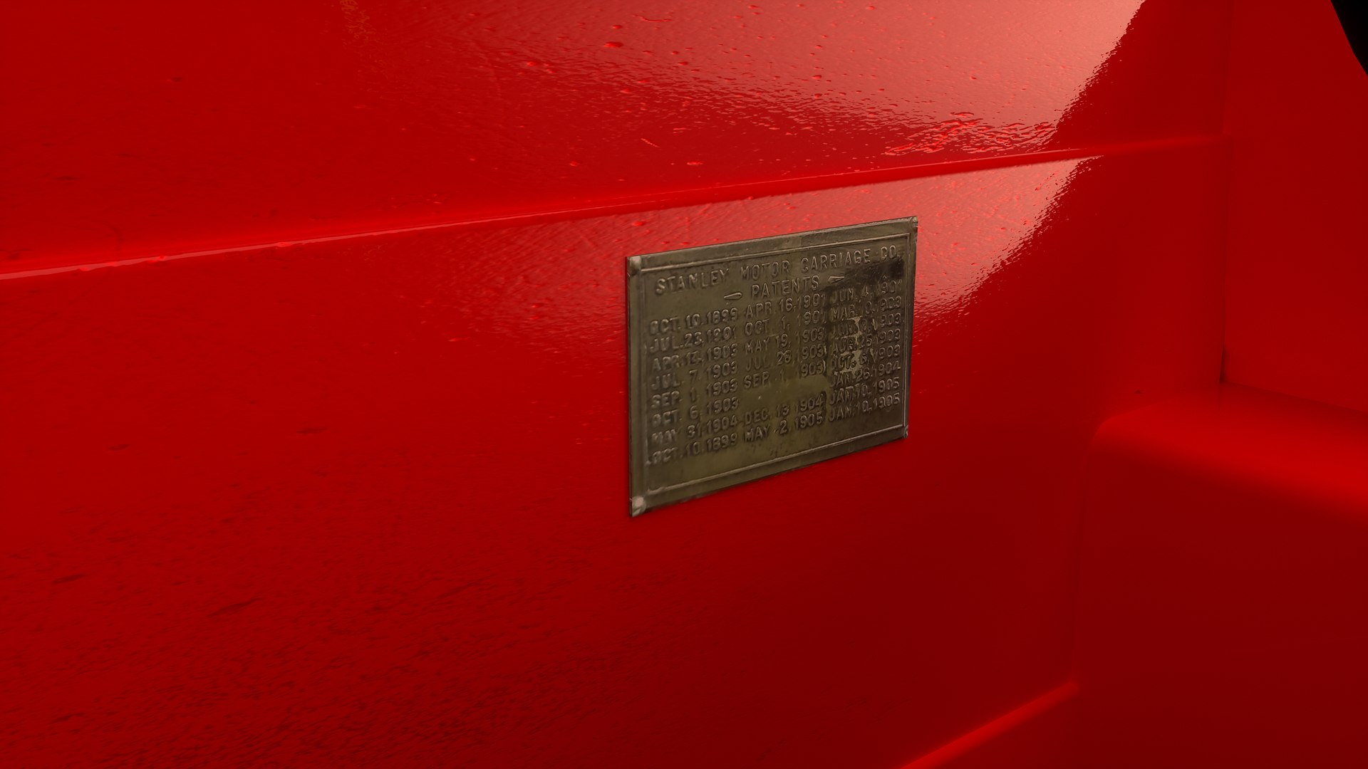 3D Stanley Steam Car Model - TurboSquid 2229855