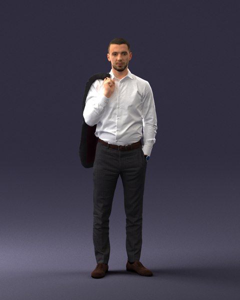 3D office manager model - TurboSquid 1388113