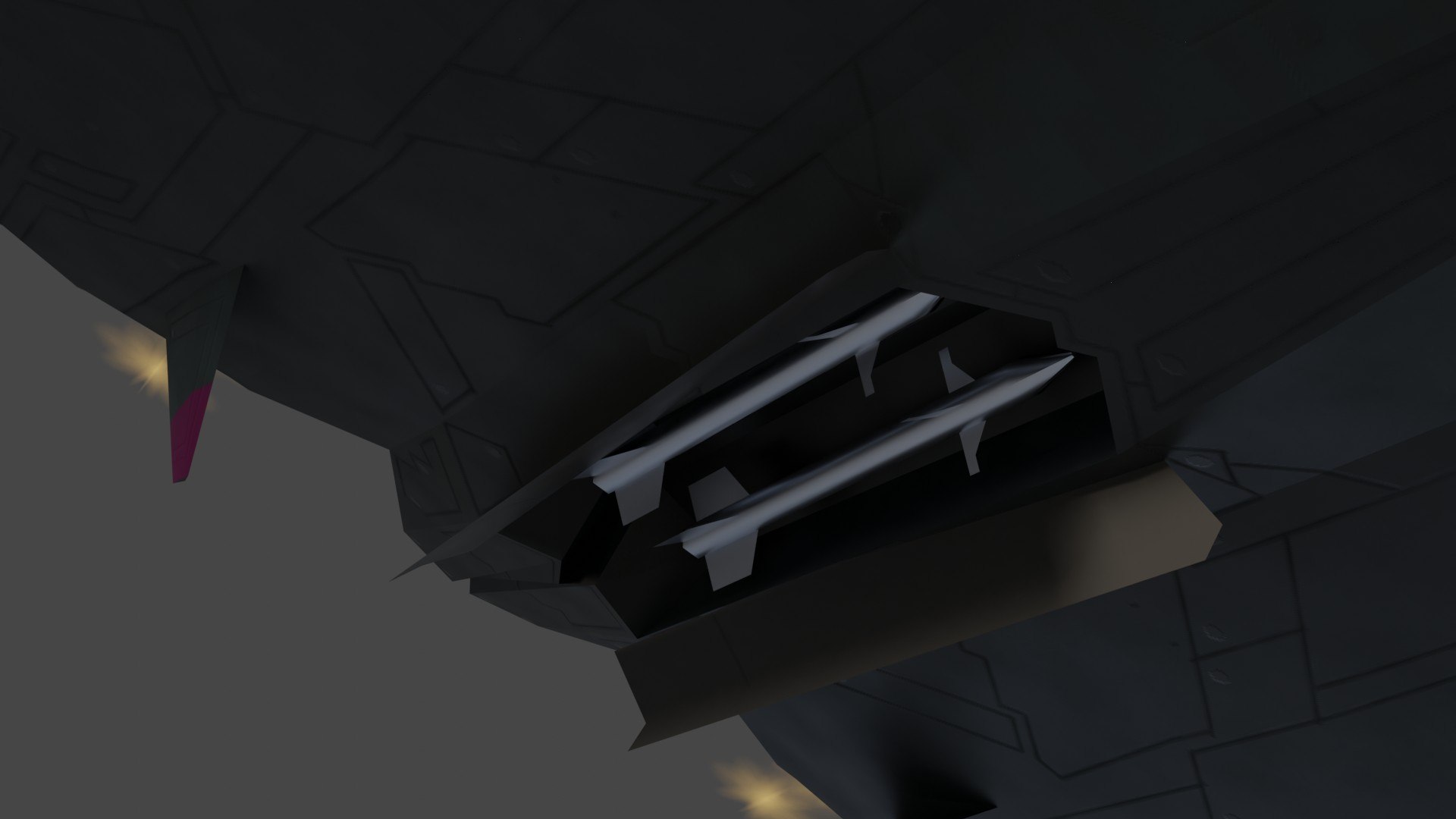 3D I-19 Ravenclaw Concept Stealth Fighter Jet Model - TurboSquid 1872472