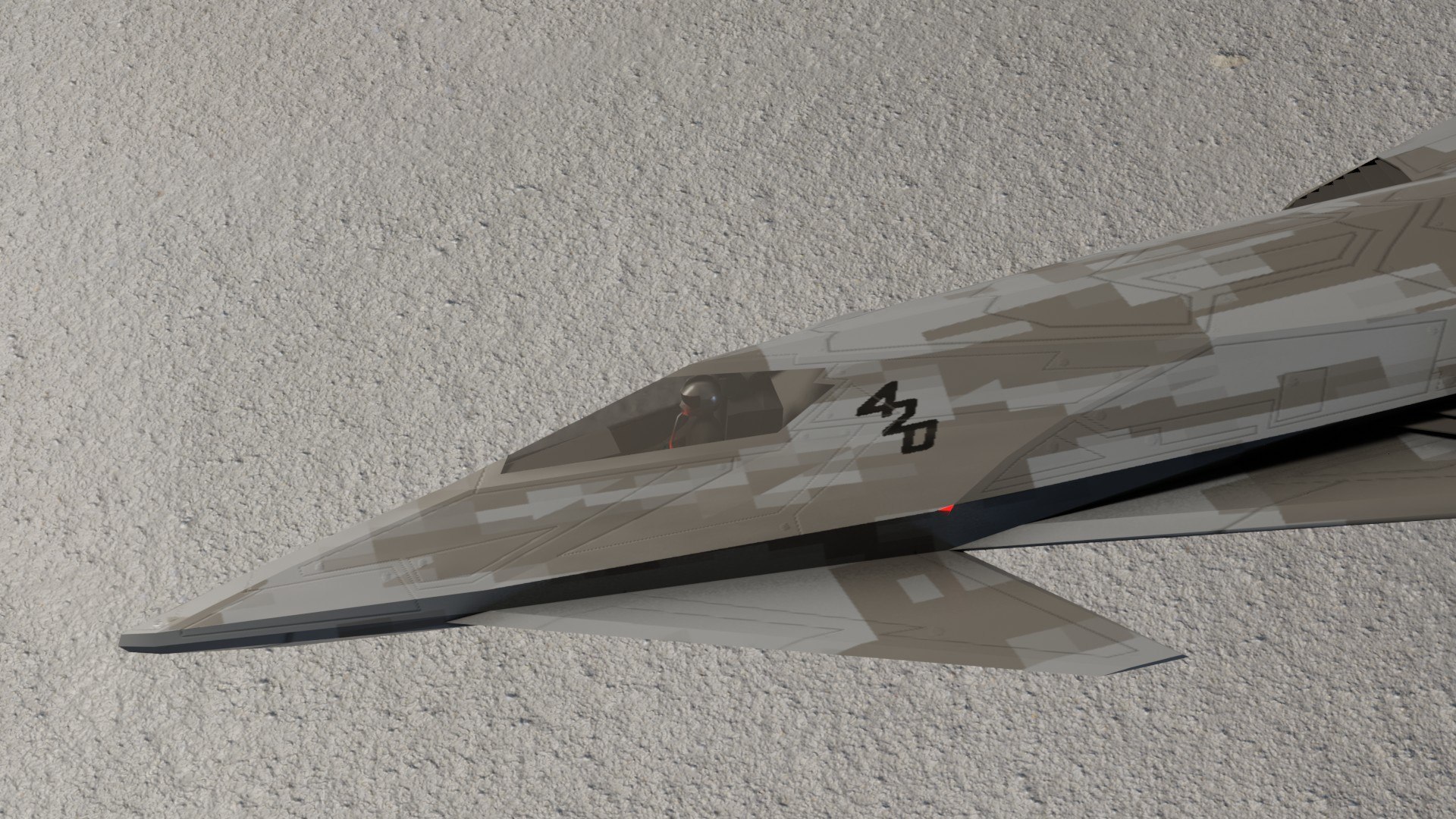 3D I-19 Ravenclaw Concept Stealth Fighter Jet Model - TurboSquid 1872472