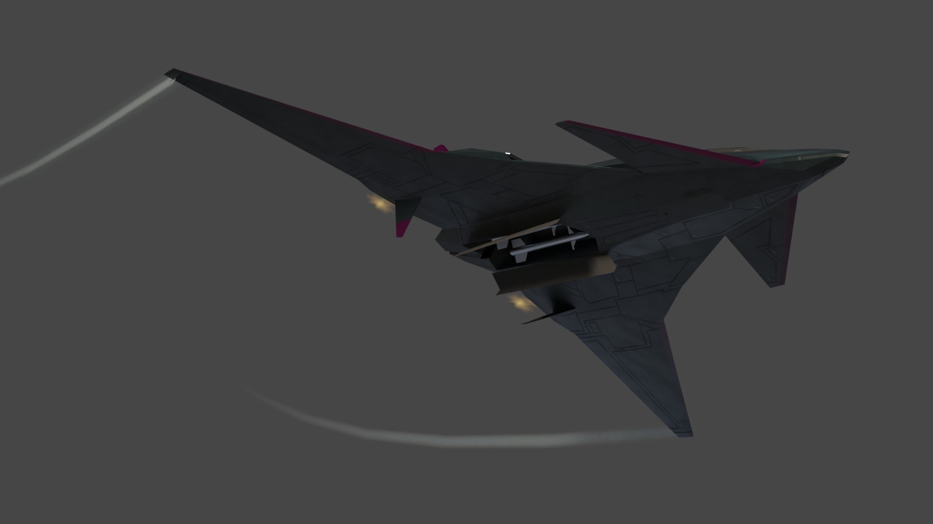 3D I-19 Ravenclaw Concept Stealth Fighter Jet Model - TurboSquid 1872472