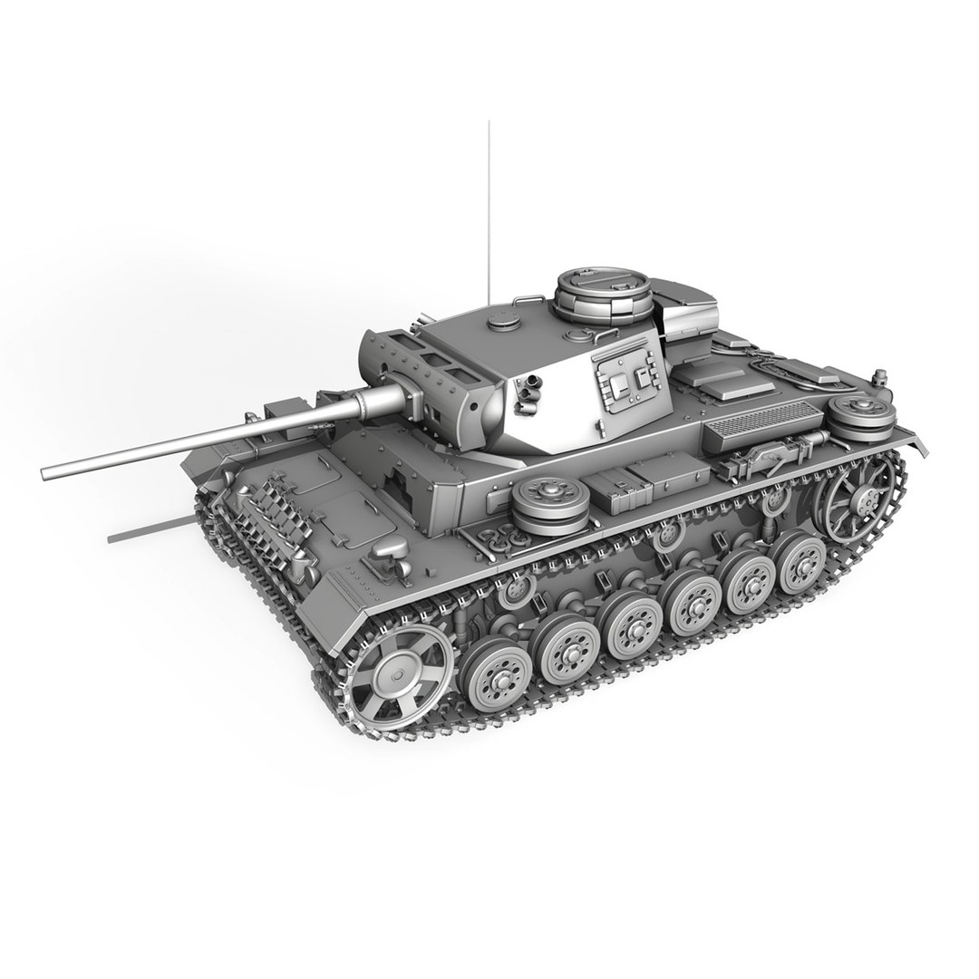 iii - ausf m 3d model
