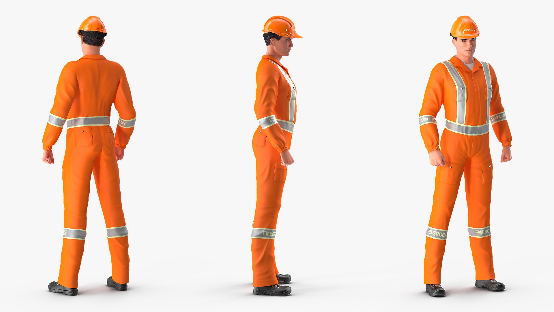 3D Rescuer Standing Pose Rescue Model - TurboSquid 1603943