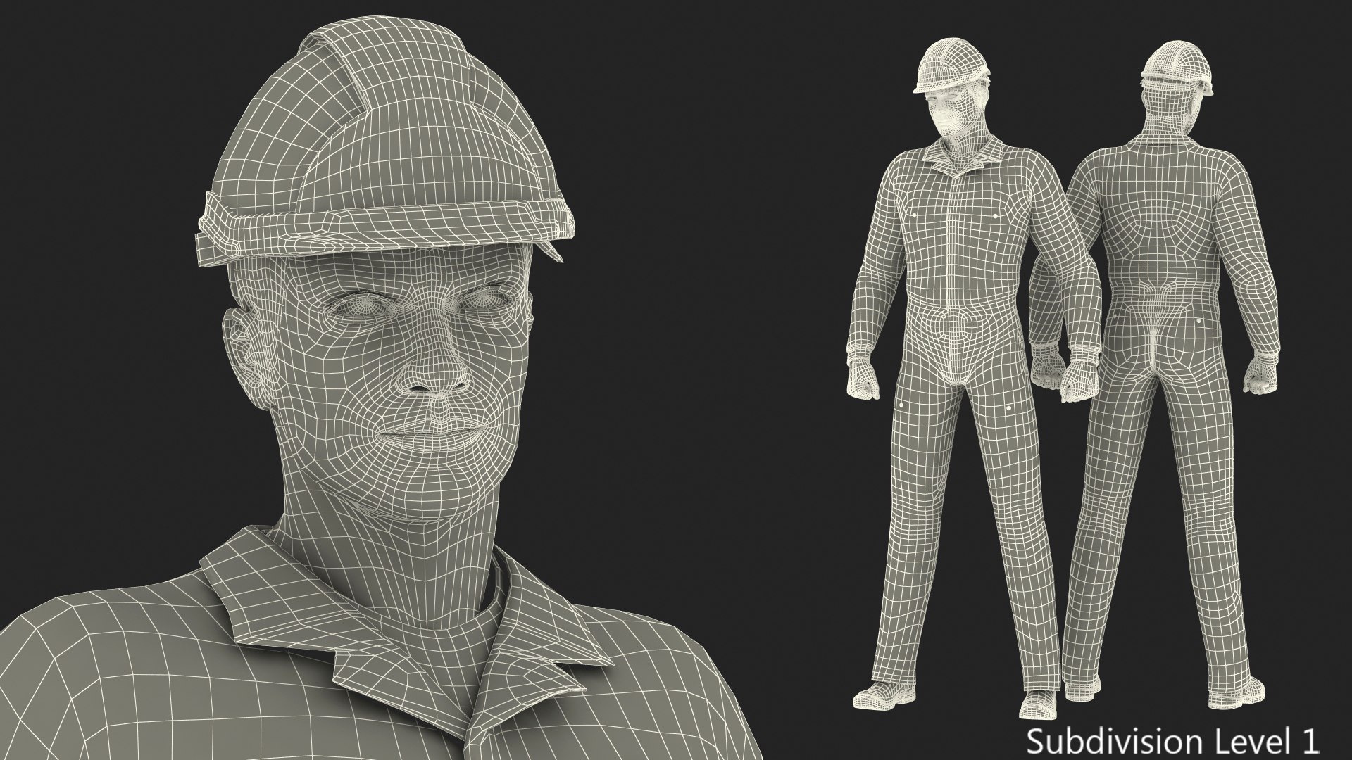 3D Rescuer Standing Pose Rescue Model - TurboSquid 1603943