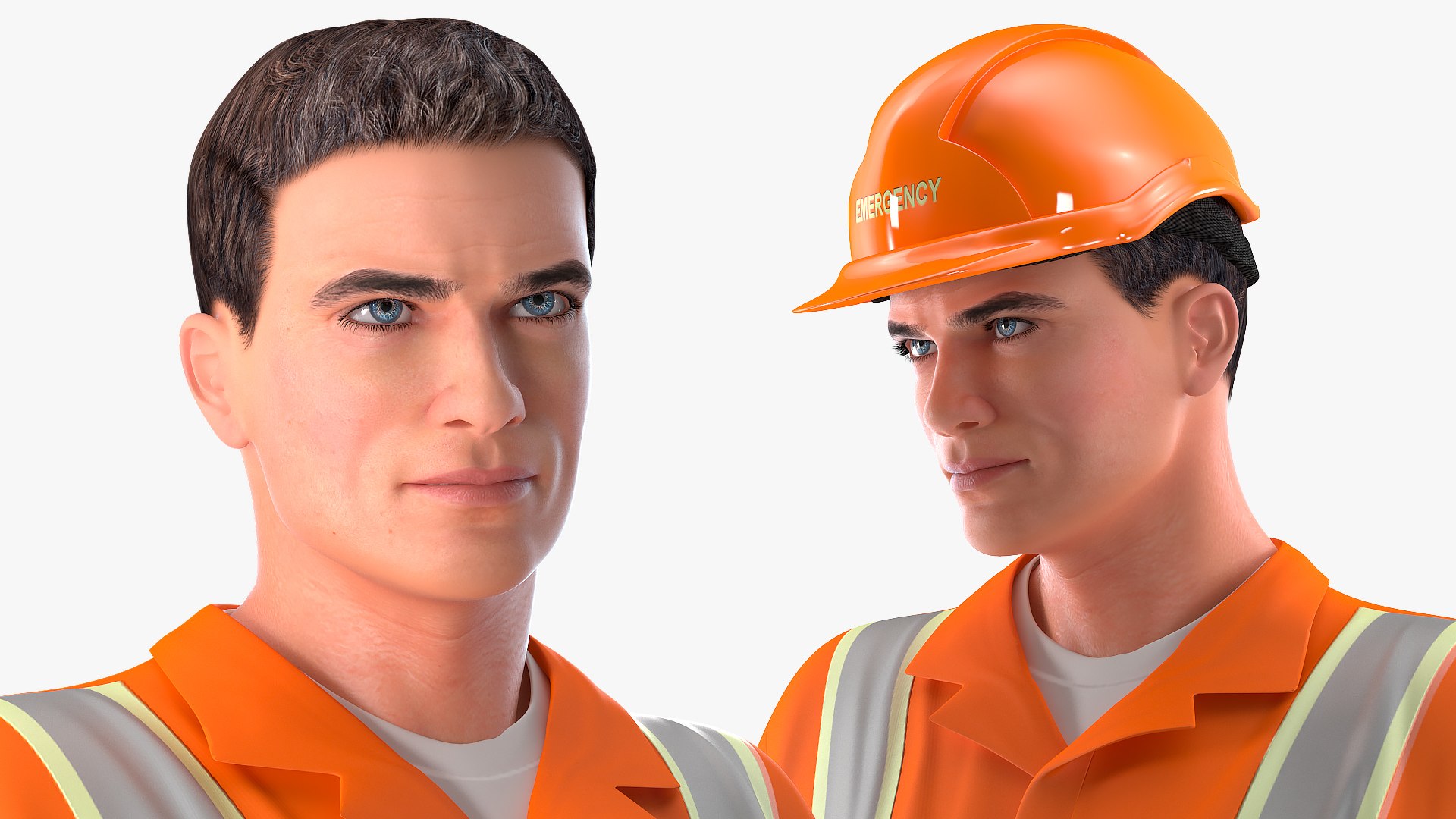 3D Rescuer Standing Pose Rescue Model - TurboSquid 1603943