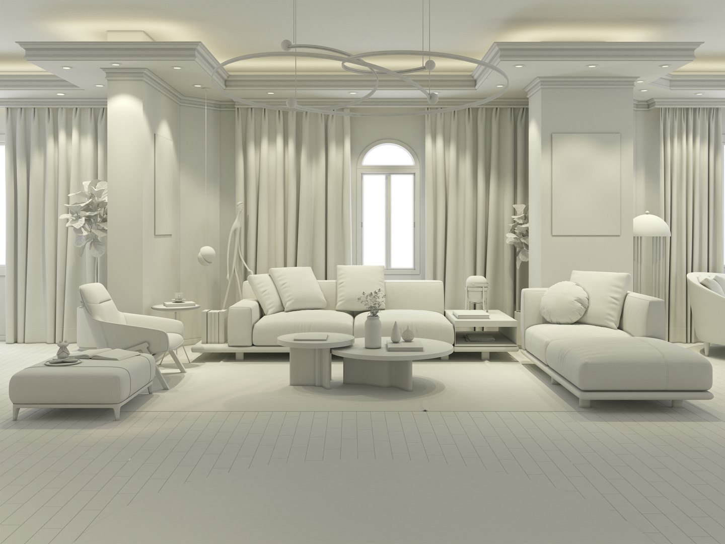 Modern Chairman Office 3D Model - TurboSquid 2058585
