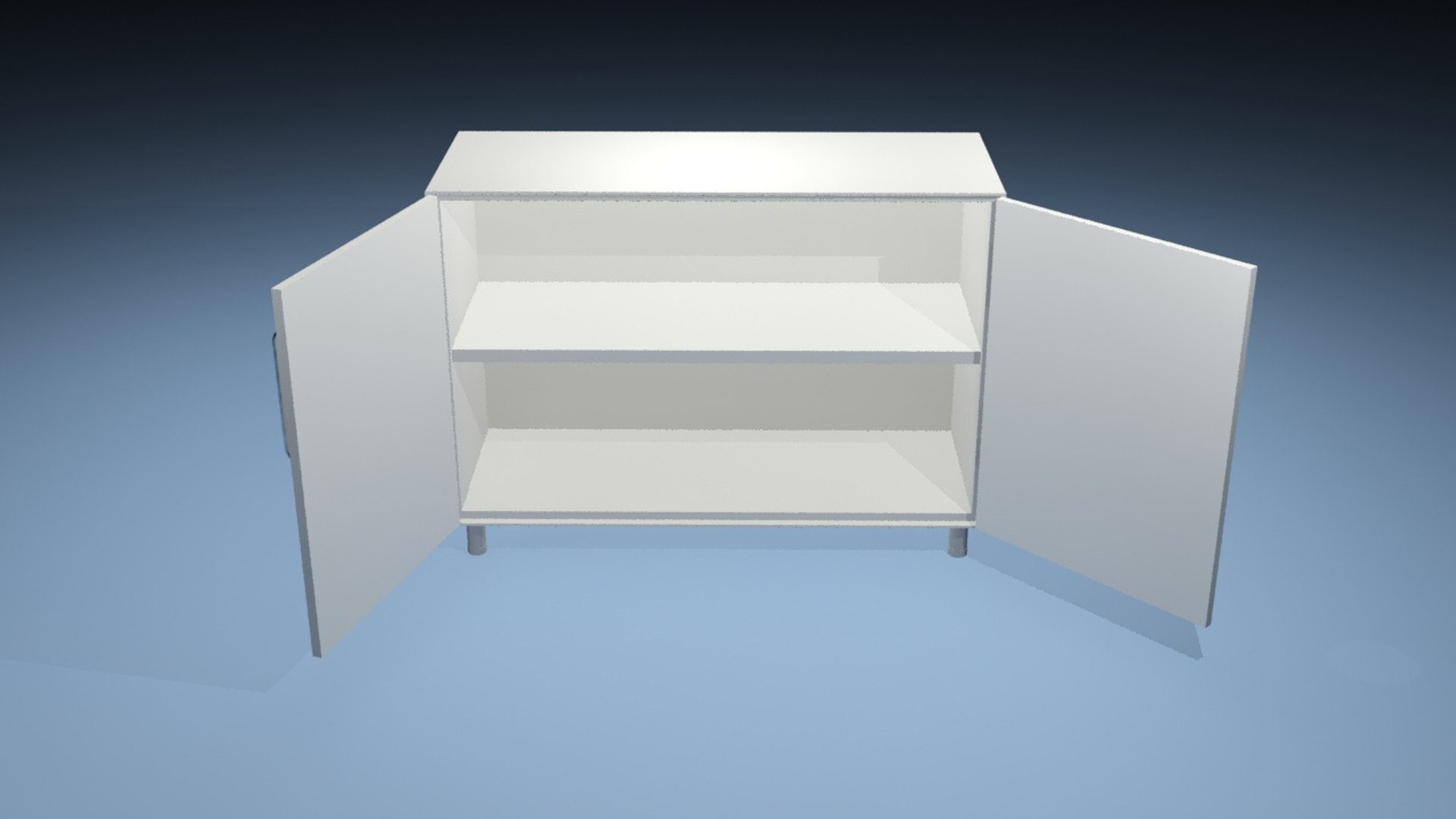 Office Cupboard 3d Model