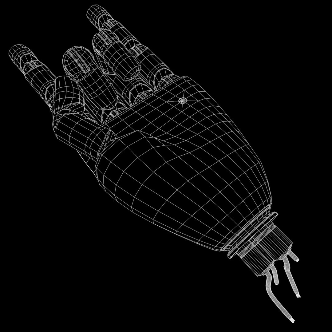 3d robot hand