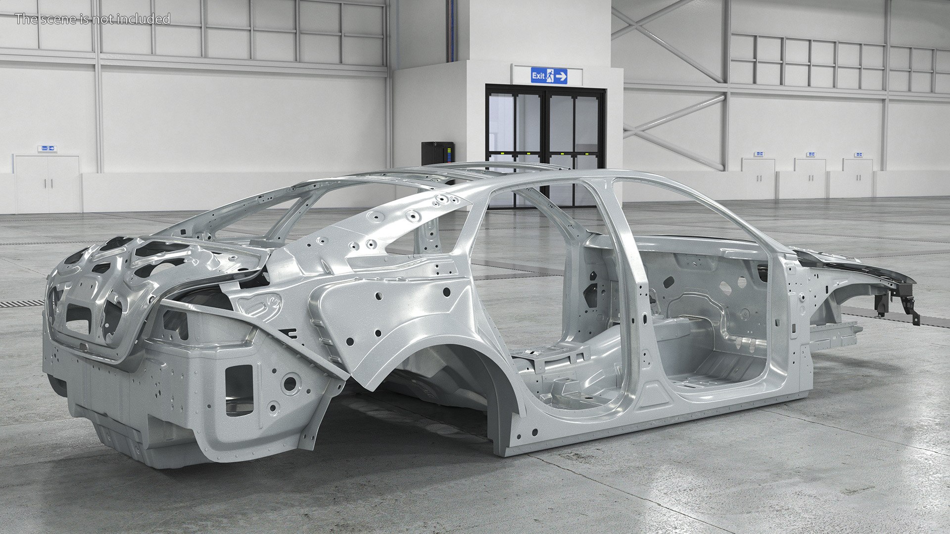 Car Body On Frame 3D - TurboSquid 2216649