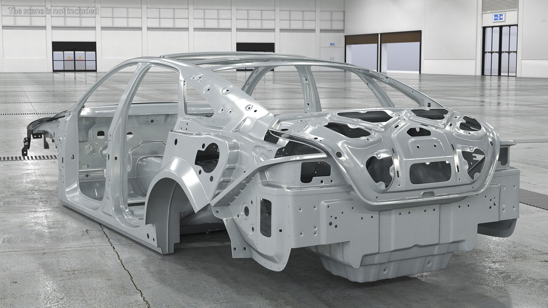 Car Body On Frame 3D - TurboSquid 2216649