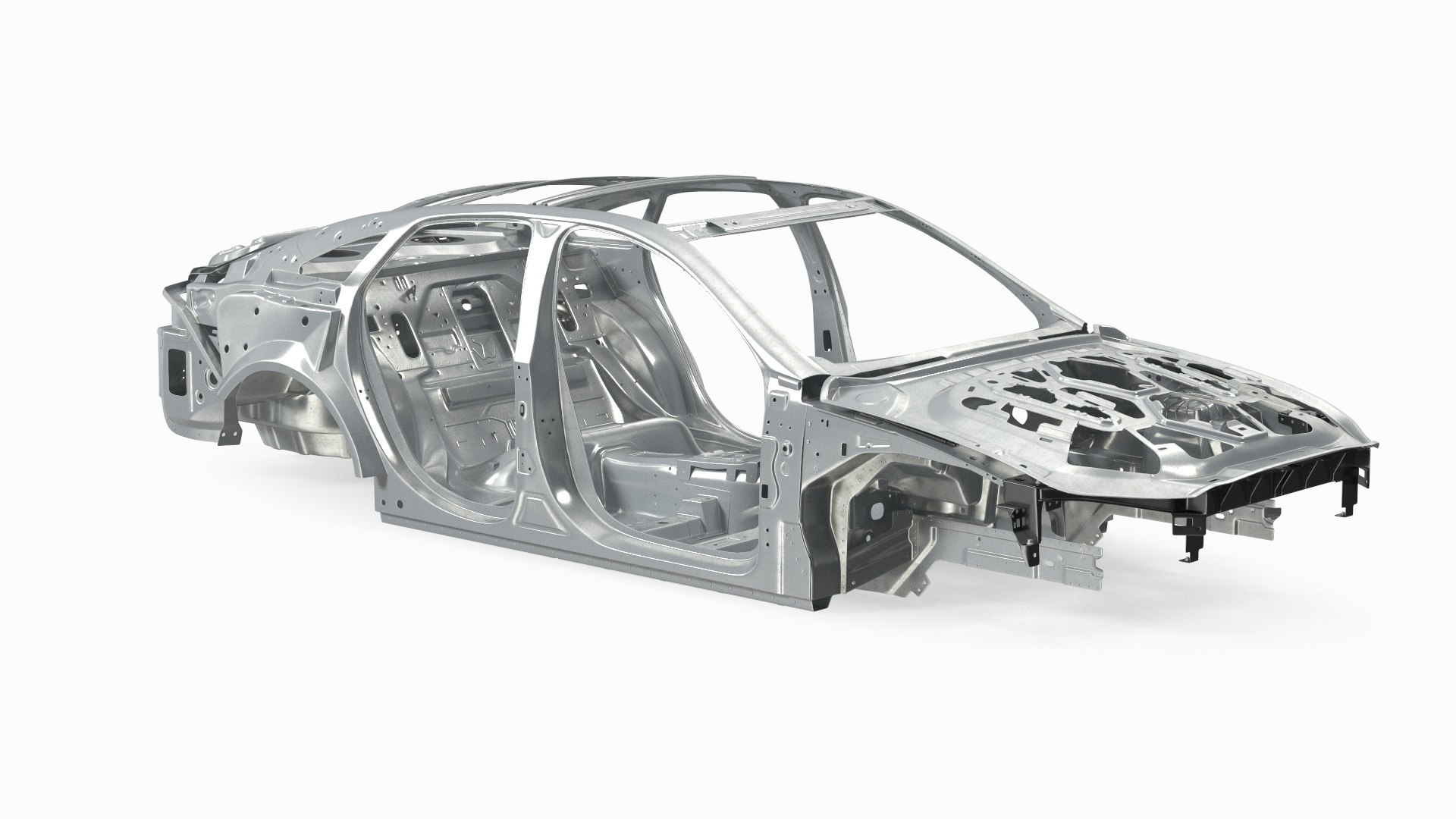 Car Body On Frame 3D - TurboSquid 2216649