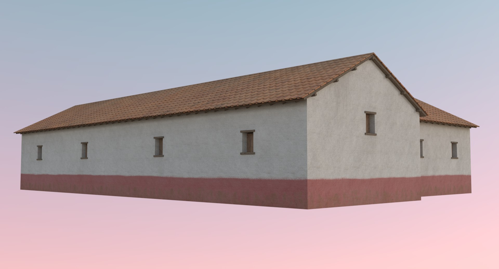 3D Model Roman Building - TurboSquid 1187889