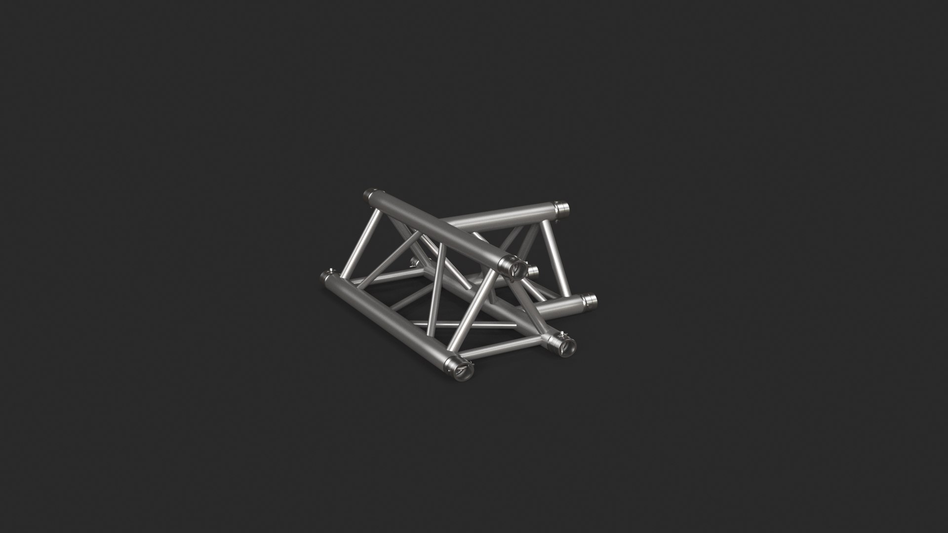 Triangular truss corners 3D model - TurboSquid 1227355