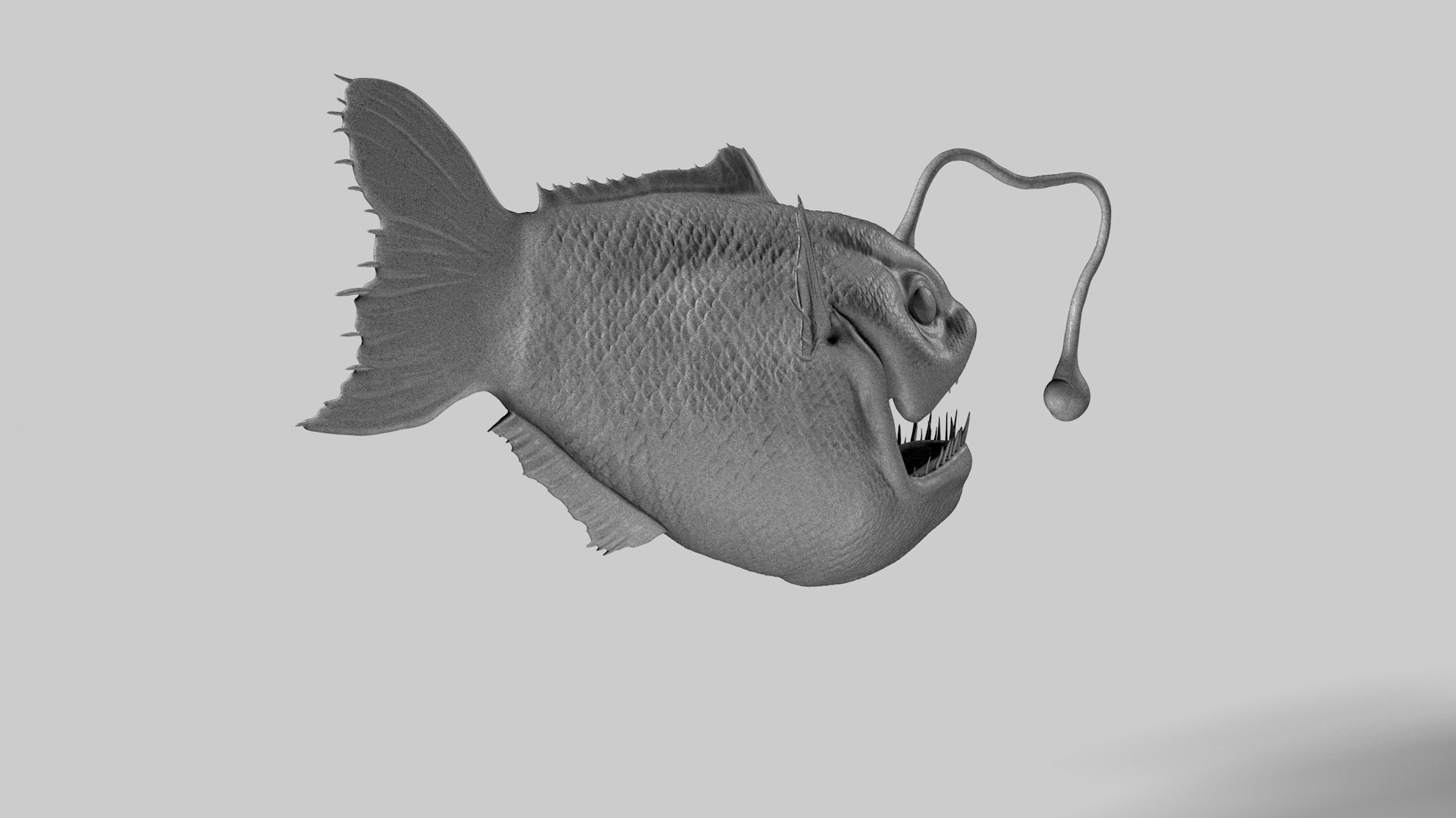 3D Deep Sea Fish - TurboSquid 2126100