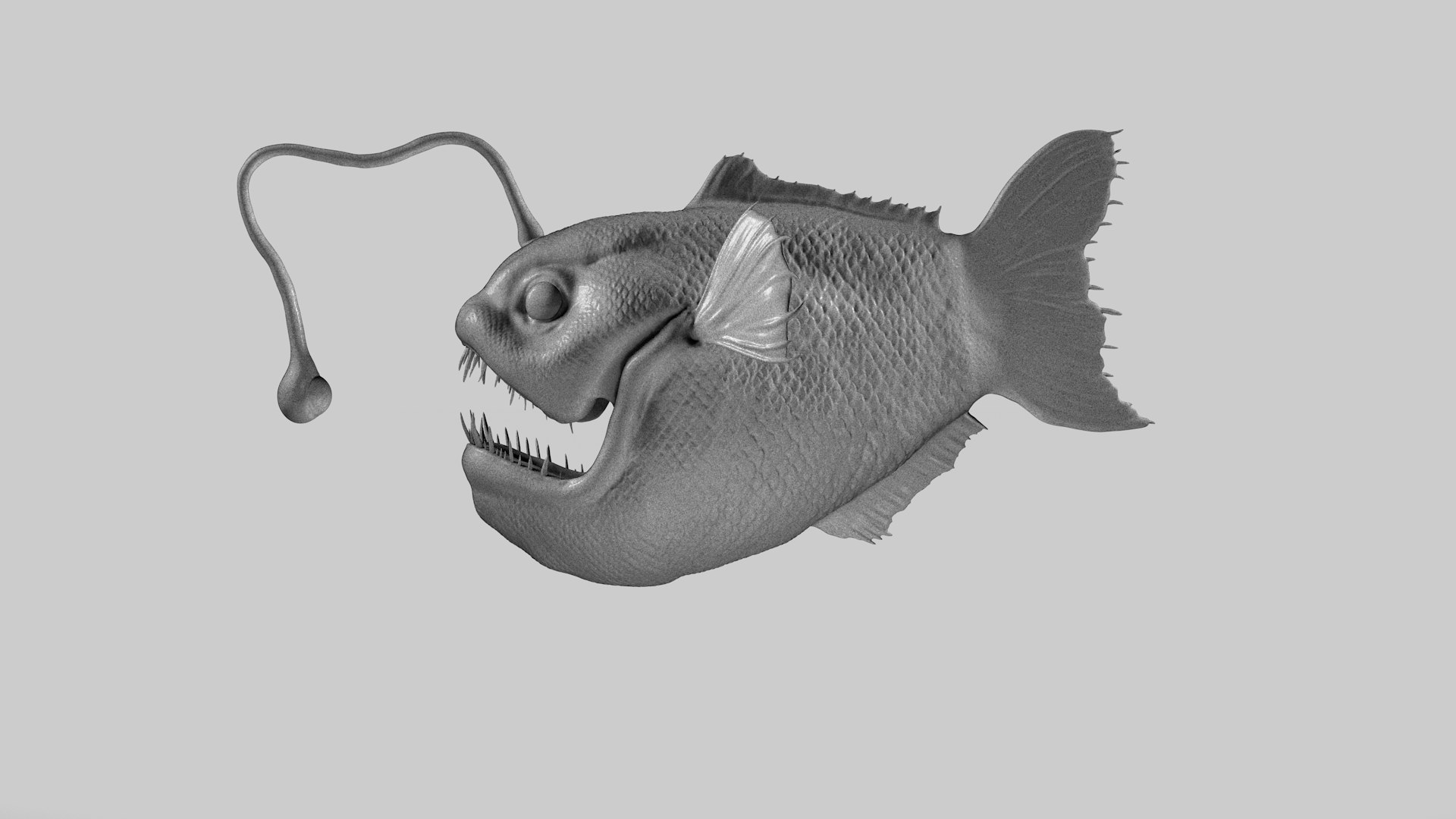 3D Deep Sea Fish - TurboSquid 2126100