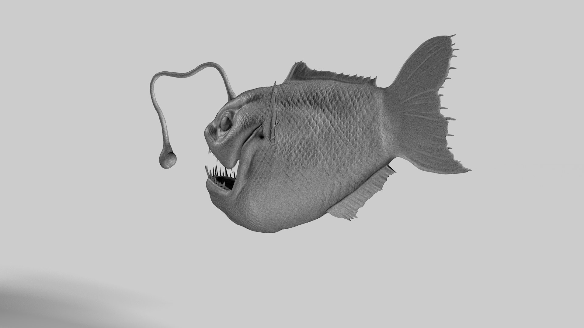 3D Deep Sea Fish - TurboSquid 2126100